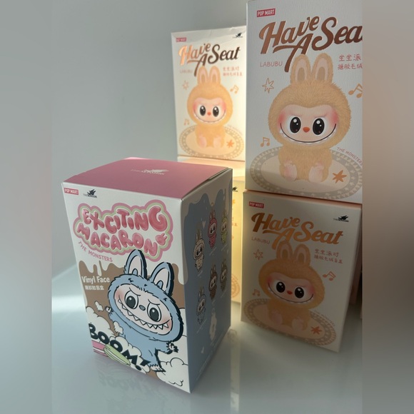 POP MART | Accessories | Labubu Viral Htf Macaron Sea Salt Coconut ...